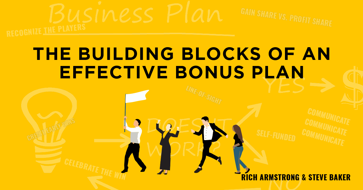The Building Blocks of an Effective Employee Bonus Plan at Your Company