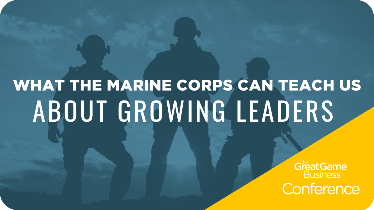 What The U.S. Marines Can Teach Us About Growing Leaders