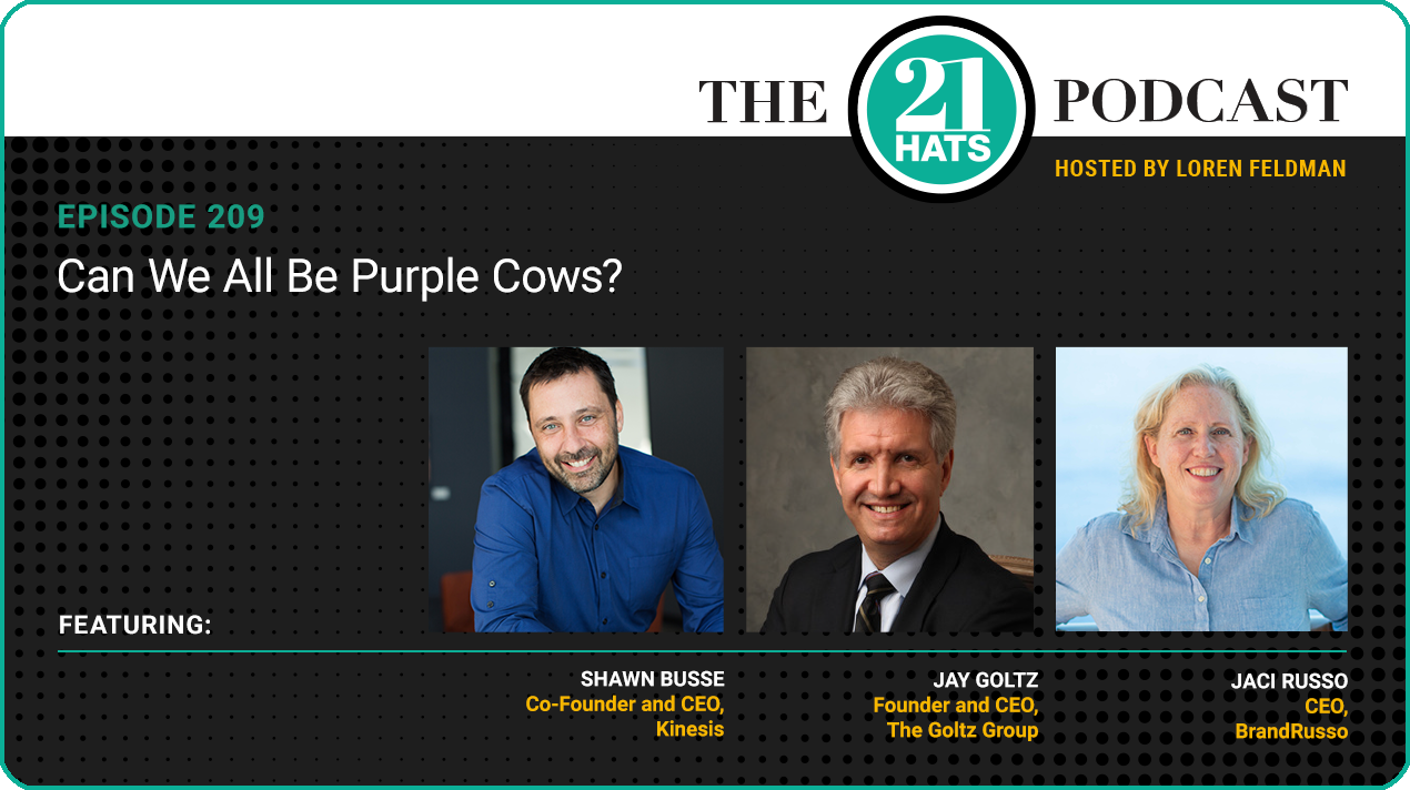 Can We All Be Purple Cows?